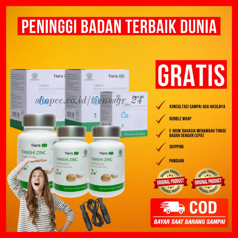 Jual AMPUH!! SUPLEMEN PENINGGI BADAN TERBAIK DUNIA POTENSI NAIK 3-15CM ...