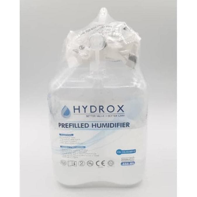 Jual GEA - Hydrox Prefilled Humidifier 450ml / Air Oksigen Aquapack ...
