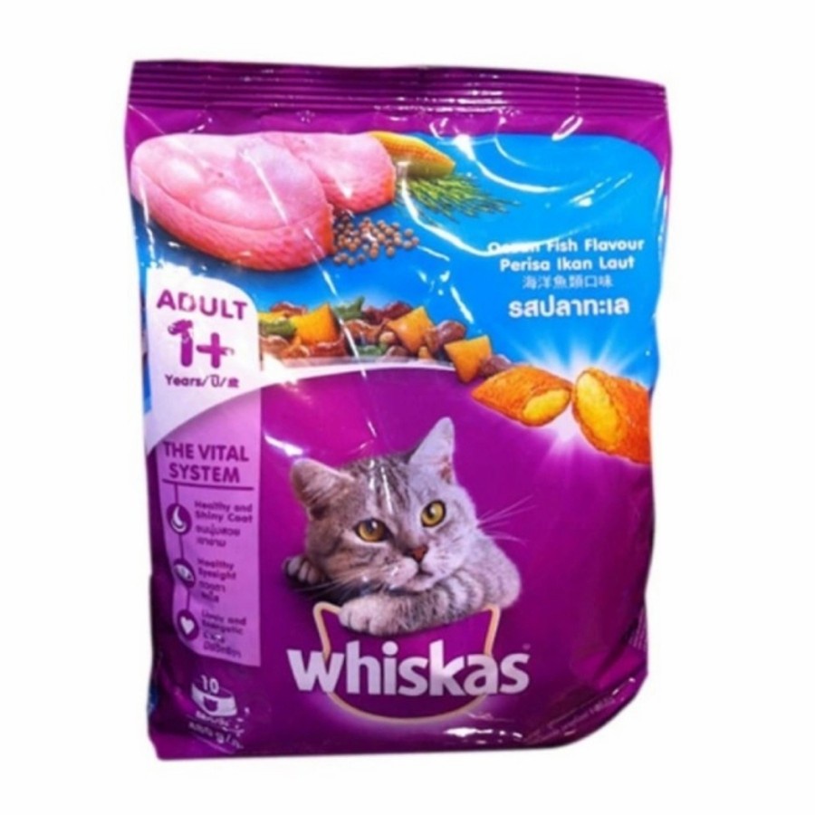 Jual Whiskas Ocean Fish 1.2 Kg - Makanan Kering Kucing Freshpack ...