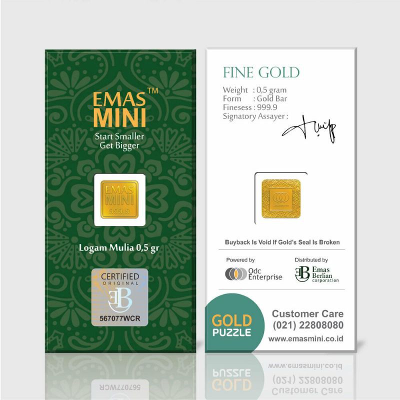 Jual FINE GOLD LOGAM MULIA 0,5 GRAM - EMAS MINI BERSERTIFIKAT KWITANSI ...
