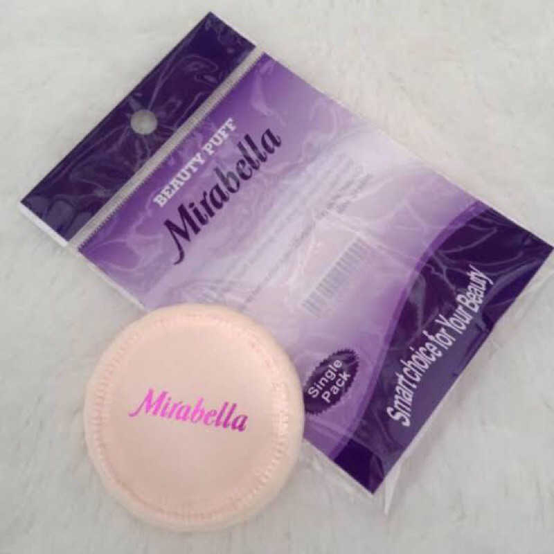 Jual Puff kain bedak / sponge make up mirabella | Shopee Indonesia