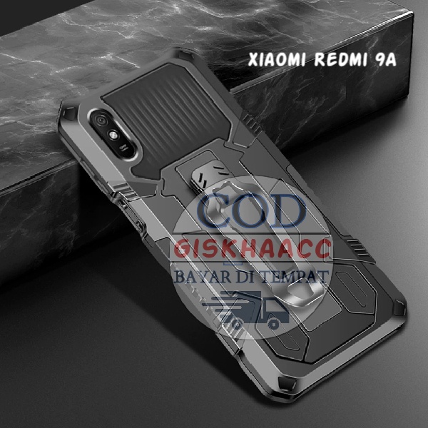 Jual Case Hp Xiaomi Redmi 9A Hard Case Robot Belt Clip Leather ...