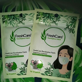 Jual COD - VIRAL Freshcare Eucalyptus Patch Aksesoris Pengharum Masker ...