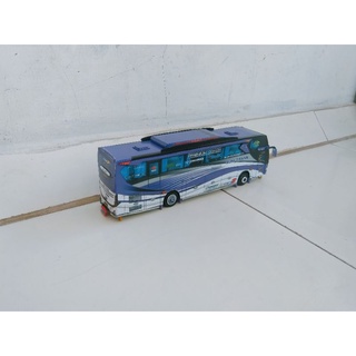 Jual miniatur papercraft bus skala 50 sjm trans ratu maher | Shopee ...