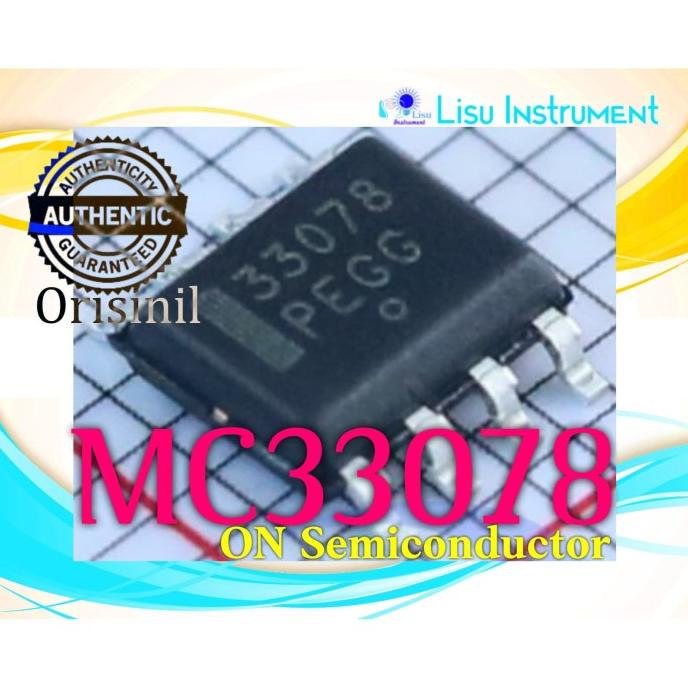 Jual ORIGINAL MC33078 MC33078 Low Noise Dual/Quad OpAmp SOIC-14 ON Semi lisuin90 Buru Order ...