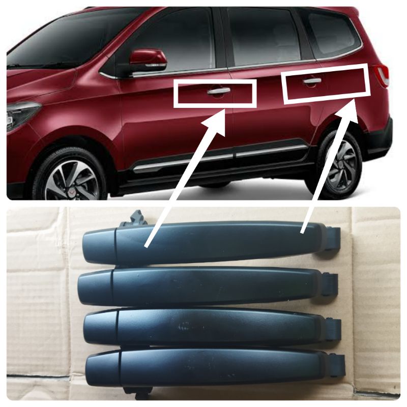 Jual HANDLE PINTU WULING CONfERO HITAM DOF ORIGINAL | Shopee Indonesia