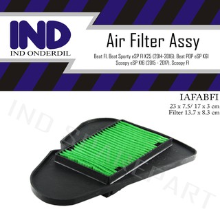 Jual Filter-Saringan-Busa Udara-Hawa-Air Honda Beat FI-Pop-Sporty ...