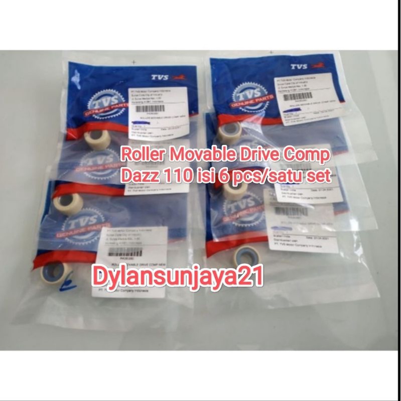 Jual Roller Movable Drive Comp - Dazz 110 isi 6 pcs | Shopee Indonesia