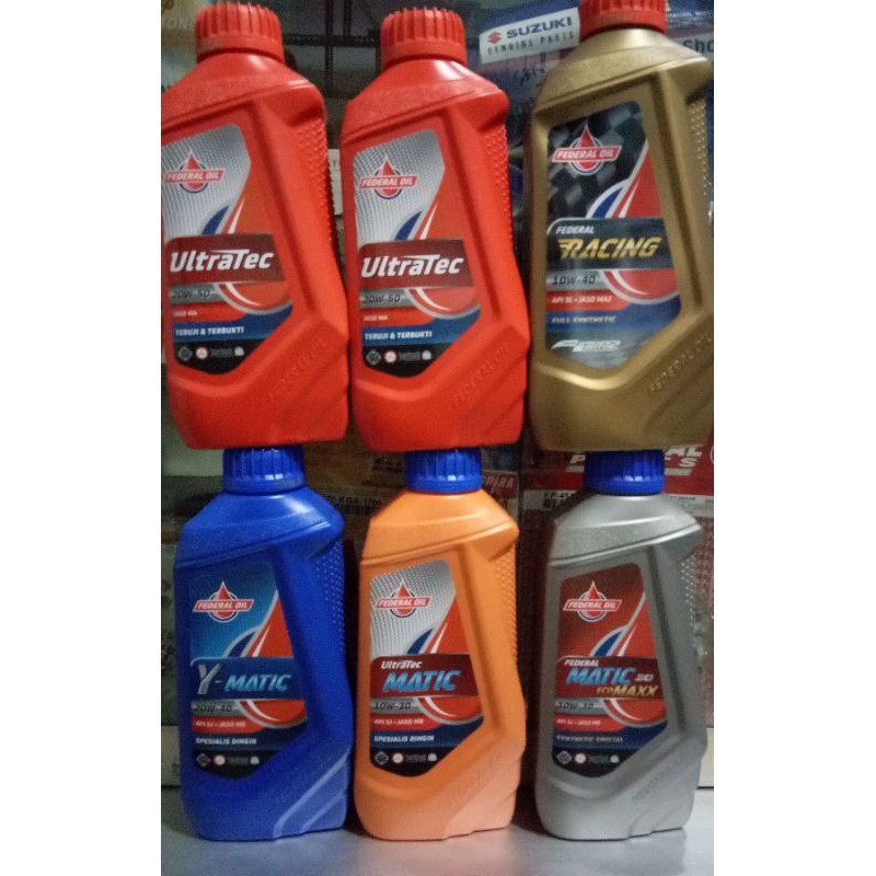 Jual FEDERAL OIL OLI Ultratec Manual Bebek - Matic Metik - Racing Sport ...