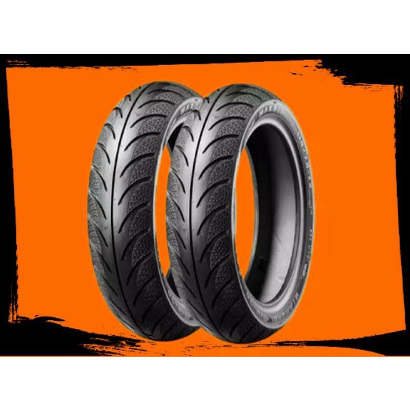 Jual Satu set ban motor Maxxis diamond Tubles R14 Ukuran 80/90 & 90/90 ...