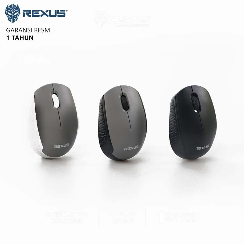 Jual Mouse Rexus Q30 Office Wireless - Silent Click Mouse Nano USB ...