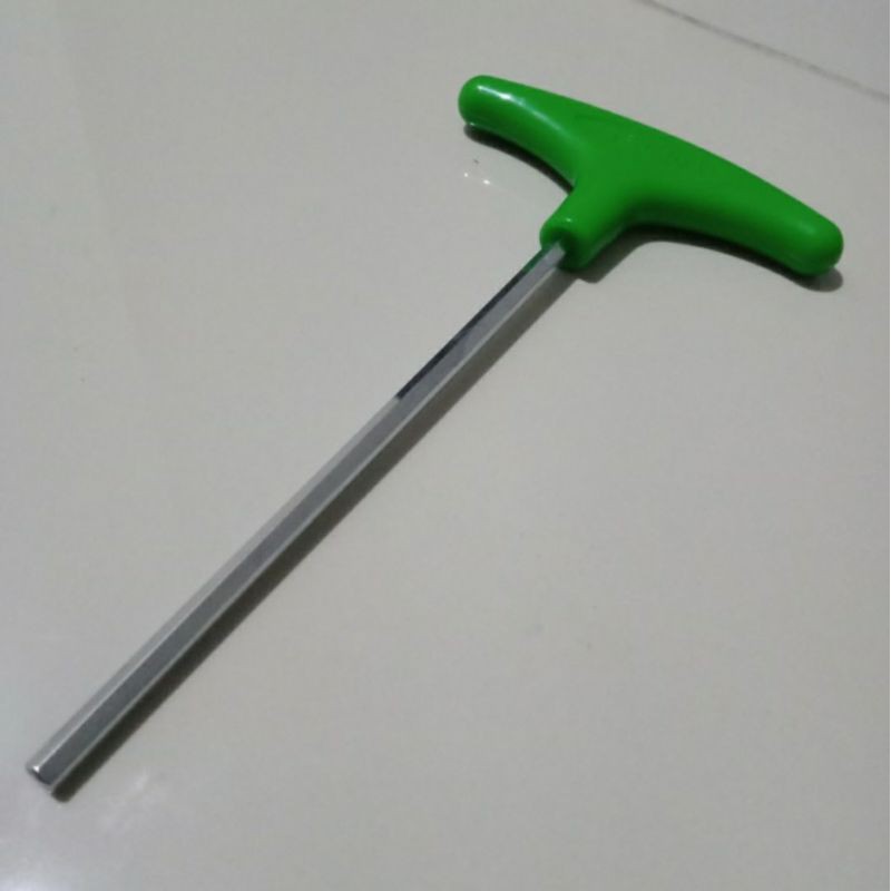 Jual kunci L model T ukuran 6 mm TEKIRO T shape hex T6 | Shopee Indonesia