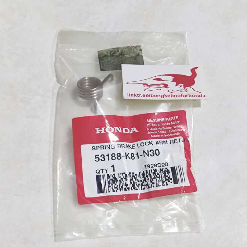 Jual Spring Brake Lock Arm Return Per Rem CBS Kiri Beat Vario 125 150 ...