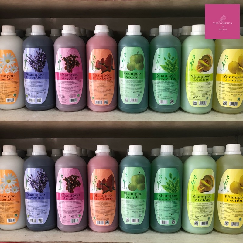 Jual ACL Shampoo 1 Liter Shampoo Salon | Shopee Indonesia