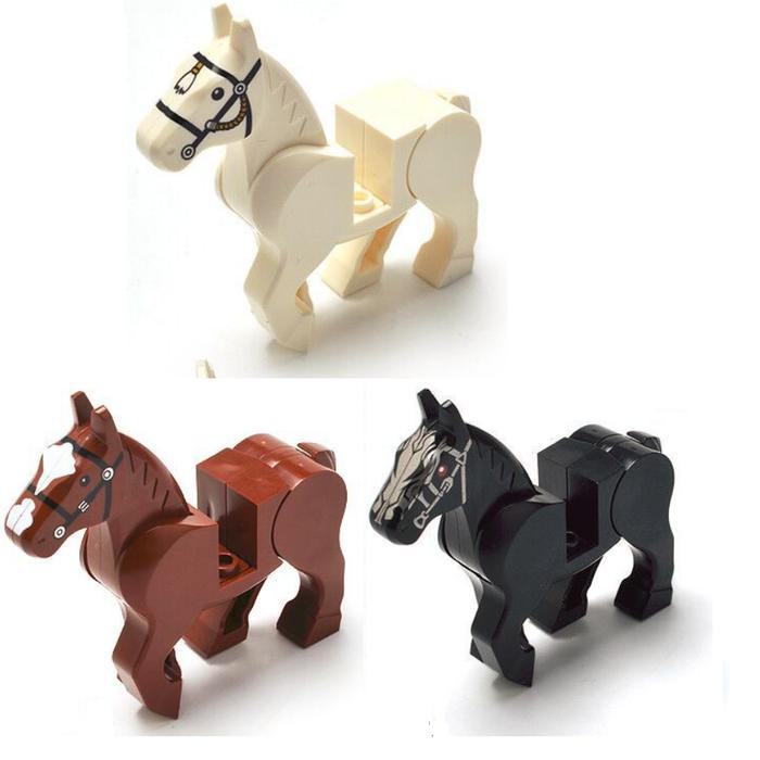 Jual LOTR Shadowfax Rohan Nazgul Black Rider Horse Kuda Minifigure Lego ...