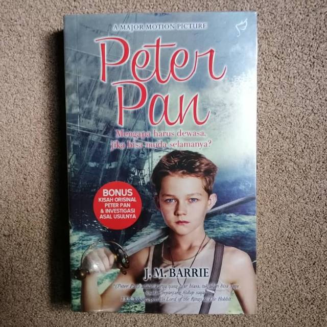 Jual Novel PETER PAN by J. M. Barrie - Original | Shopee Indonesia