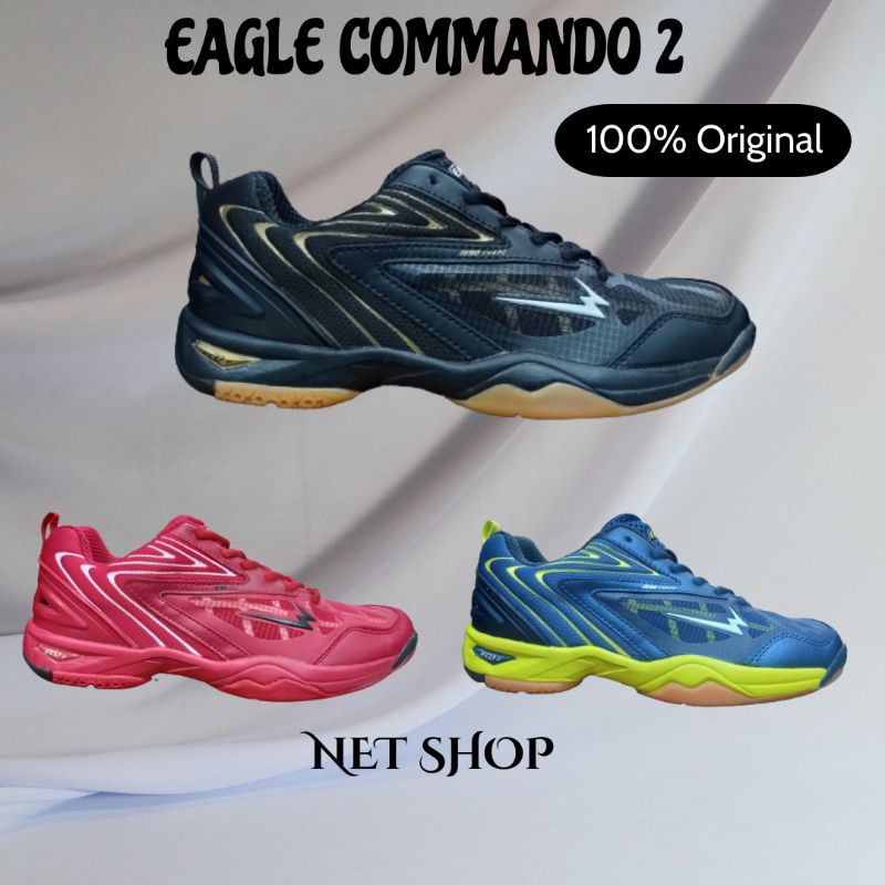 Jual Sepatu Badminton EAGLE COMMANDO 2 | EAGLE COMMANDO X Sepatu ...