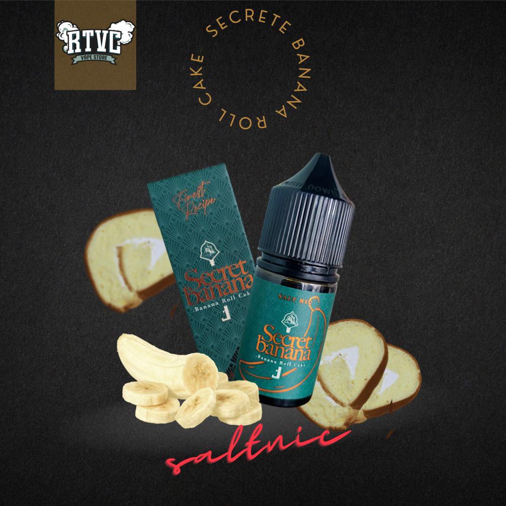 Jual Secret Banana Salt 30ml by JVape X Trilogy Liquid Saltnic | Shopee ...