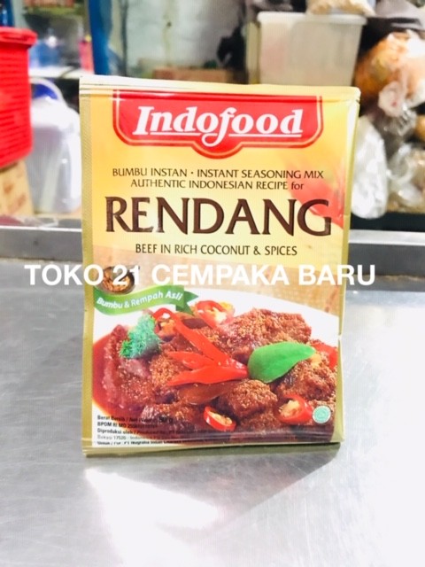 Jual Indofood Bumbu Rasa RENDANG 1 bungkus | Bumbu Masak Instan Murah ...