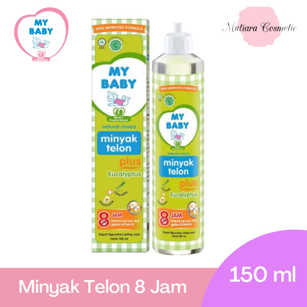 Jual My Baby Telon Plus 8 jam 145 ml | Shopee Indonesia