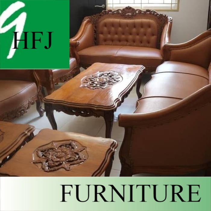 Jual Set meja kursi sofa tamu ukir kayu jati minimalis modern mebel meubel furniture jepara ...
