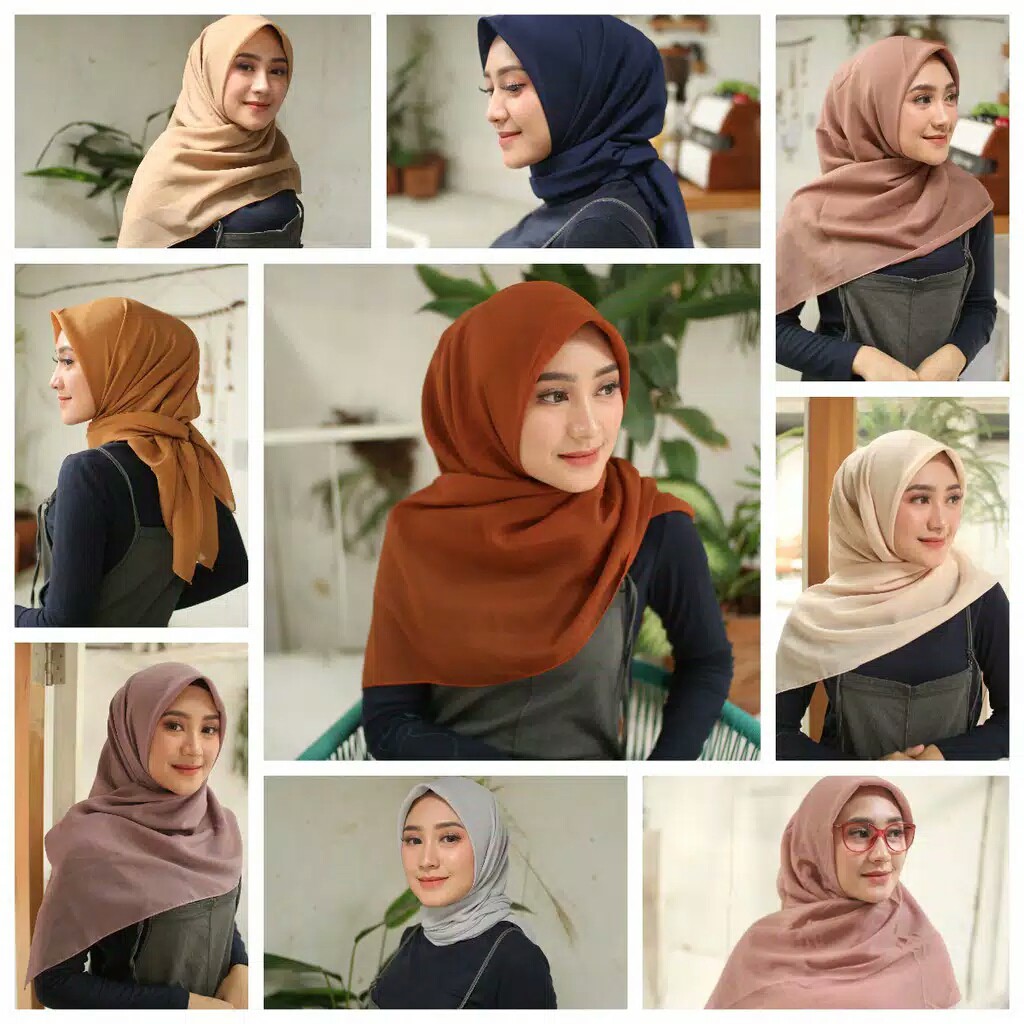 HIJAB BELLA SQUARE | Shopee Indonesia