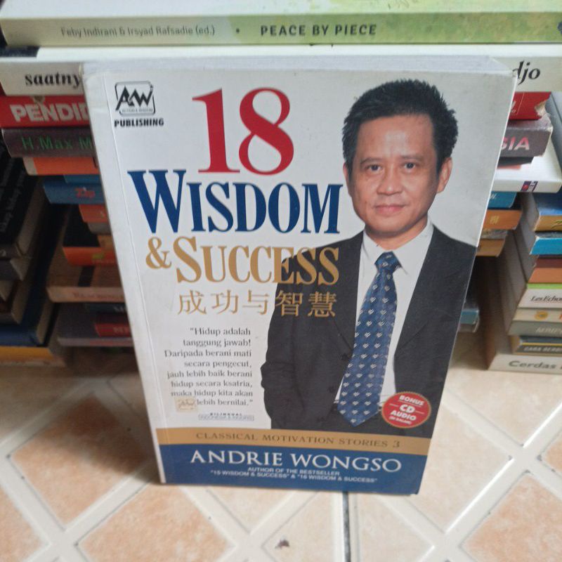 Jual Buku 18 wisdom & success by Andrie Wongso | Shopee Indonesia