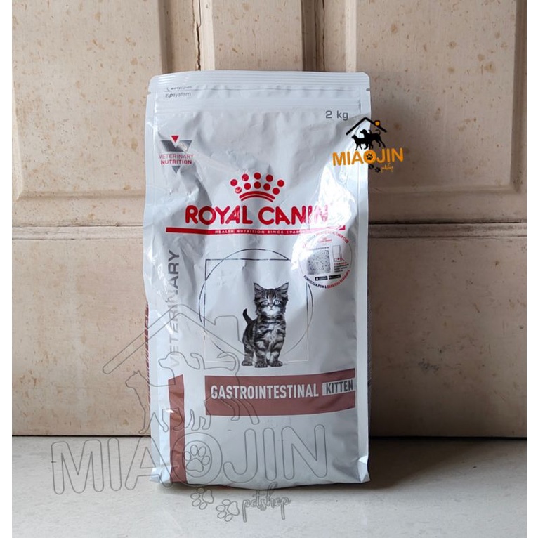 Jual Royal Canin GASTRO INTESTINAL Kitten 2kg Vet Veterinary CAT Food ...