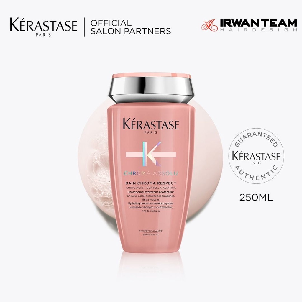 Jual Kerastase Shampoo Rambut Diwarnai - Bain Chroma Respect 250ml ...