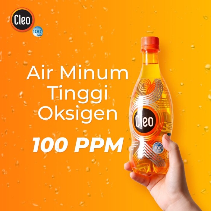 Jual Cleo oxygen 500ml Air Mineral Botol | Shopee Indonesia