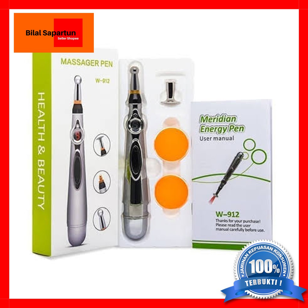 Jual [100% ORIGINAL] Meridian Akupuntur Energy Pen | Alat Terapi ...