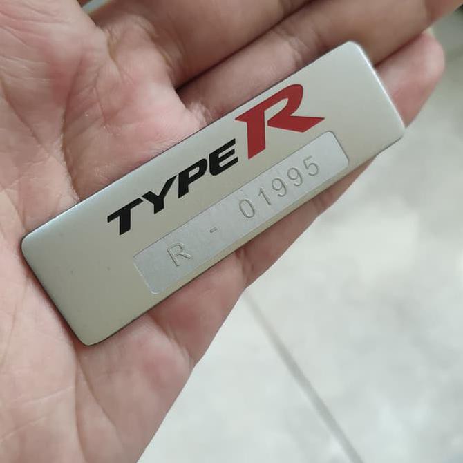 Jual Badge Number - Emblem - Logo Civic Type R | Shopee Indonesia