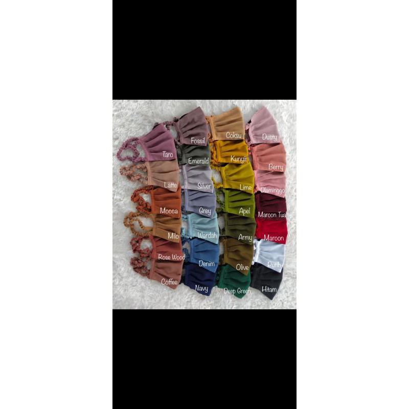 Jual Masker kain Hijab | masker hijab | home made | Shopee Indonesia