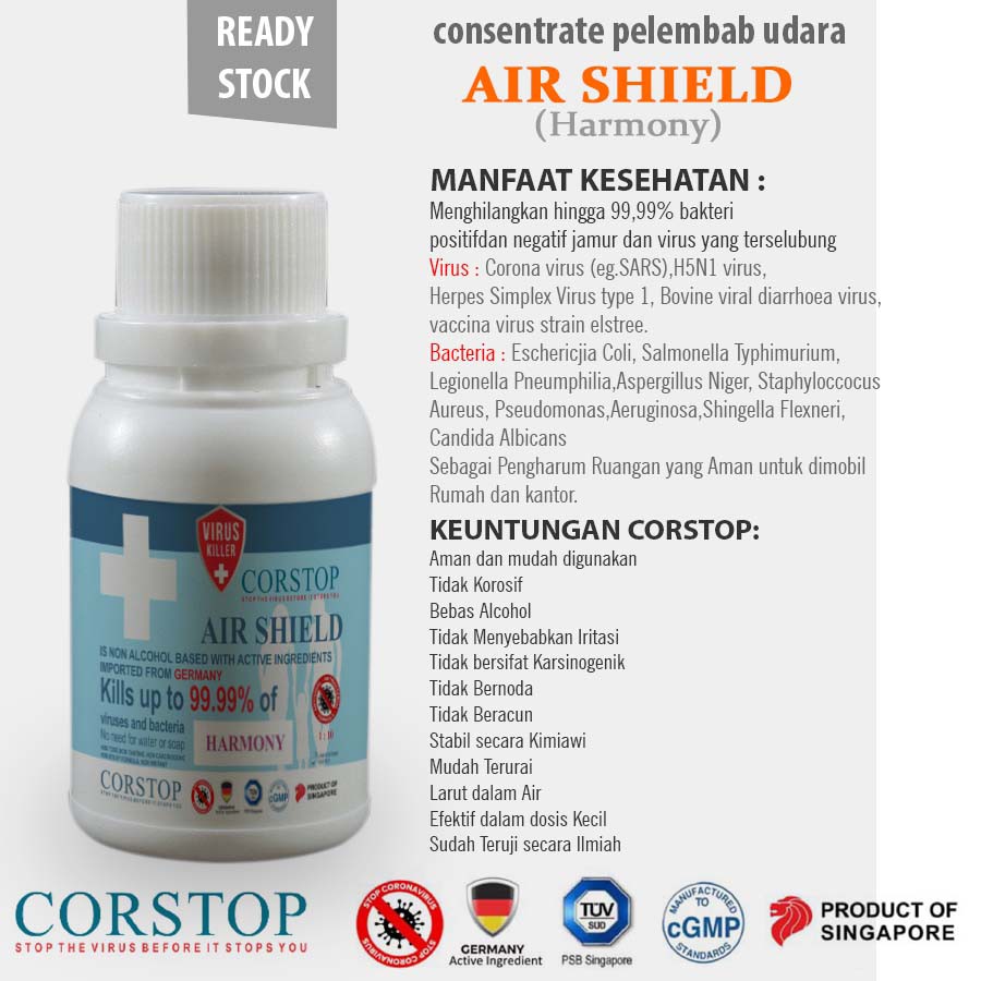 Jual consentrate isi humidifier pelembab udara Air Shield pengharum ...