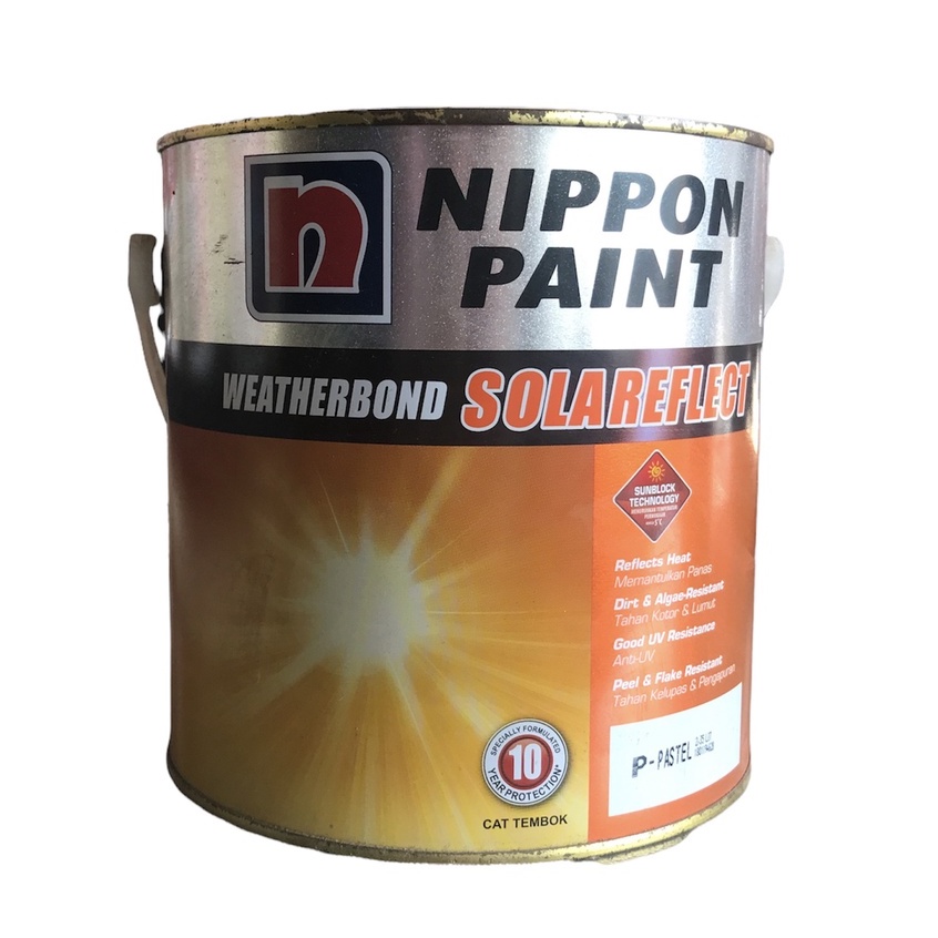 Jual Cat Tembok Eksterior Premium Nippon Weatherbond Solareflect 2.5 ...