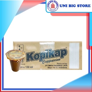 Jual Kopikap Cappuccino Coffee Kopi 150 ml * 24 Cup DUS | Shopee Indonesia
