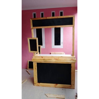 Jual Stand Booth Portable lipat bongkar pasang Meja gerobak Booth Stand ...