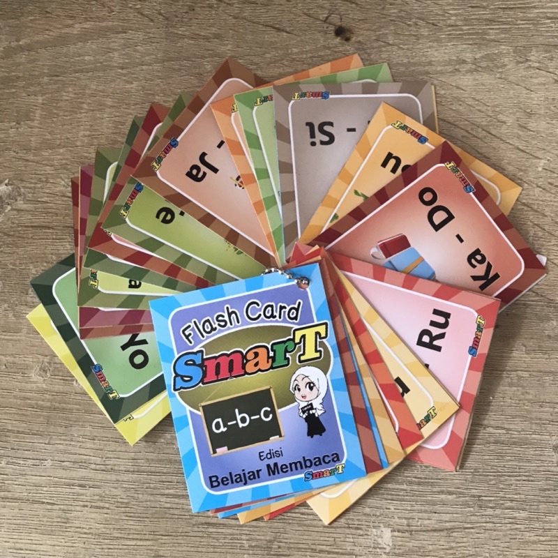 Jual Smart Flashcard Belajar Membaca Indonesia|Shopee Indonesia