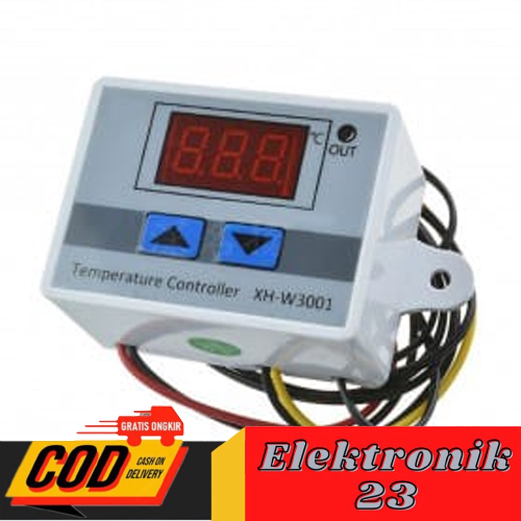 Jual Thermostat Termostat Digital Temperature Control Thermostat Microcomputer 220V - XH-W3001 ...