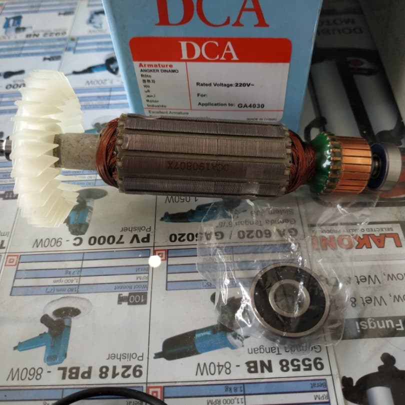 Jual DCA Armature Gerinda GA4030 Angker grinder GA 4030 Makita | Shopee ...
