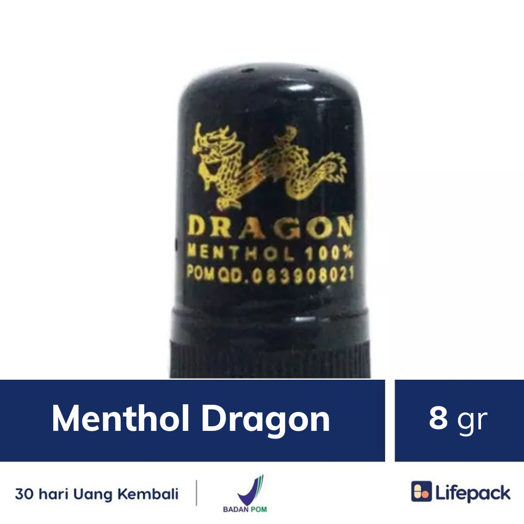 Jual Menthol Dragon - 8 gr - Obat Gosok & Hirup Pereda Sakit Kepala ...