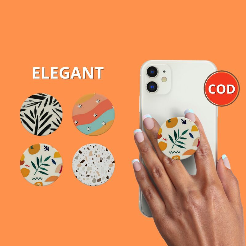 Jual Elegant Pop Socket Popsocket Popsoket Griptok Hp Custom | Shopee ...