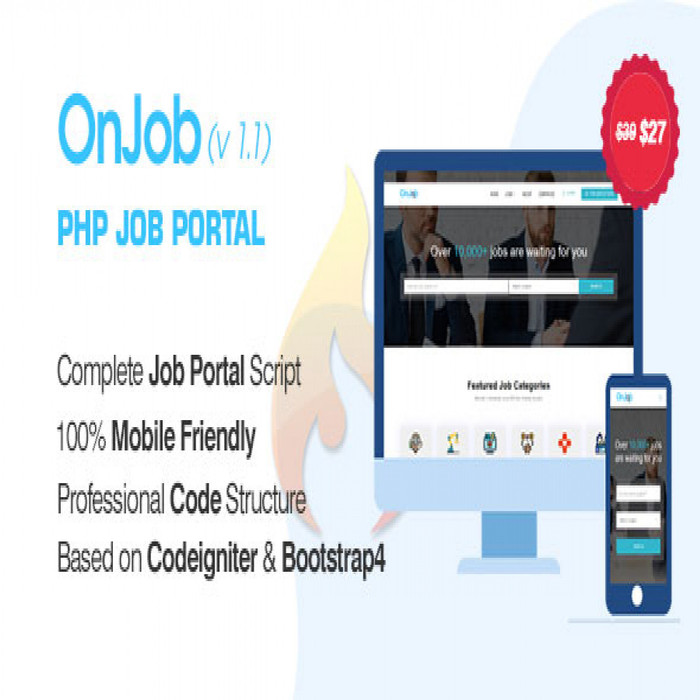 Jual Aplikasi Onjob Php Job Portal Application | Shopee Indonesia