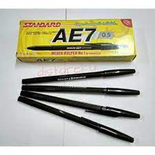 Jual PULPEN STANDARD AE7 / PEN BOLPOIN STANDART AE-7 Bulpen standar AE-7 Hitam,Merah,Biru ...