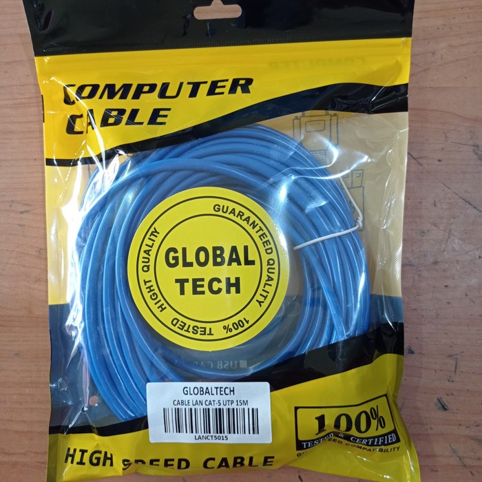 Jual Kabel LAN UTP 15M RJ45 Cat 5 15meter Terpasang Cable Konektor Cat5 | Shopee Indonesia