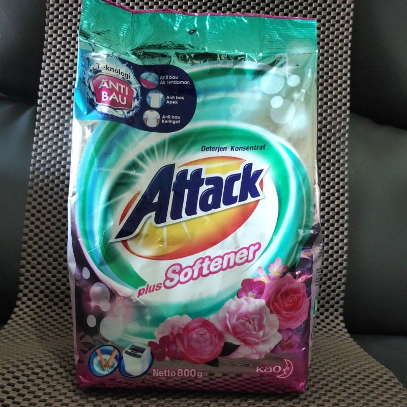 Jual ATACK PLUS SOFTENER Detergen Bubuk 750 gr | Shopee Indonesia
