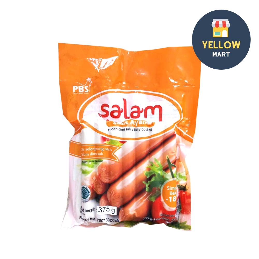 Jual Salam Sosis Ayam 375 Gram (FROZEN FOOD BANDUNG) | Shopee Indonesia