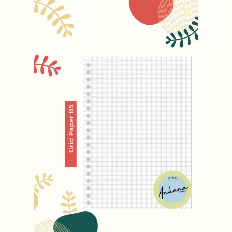 Jual Isi binder kotakB5 / Grid paper B5 | Shopee Indonesia