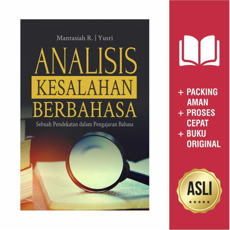 Jual Buku Analisis Kesalahan Berbahasa (Sebuah Pendekatan Dalam ... Jual Buku Analisis Kesalahan Berbahasa (Sebuah Pendekatan Dalam ...