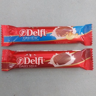 Jual delfi coklat daily milk almond & cashew 27gr cokelat valentine ...